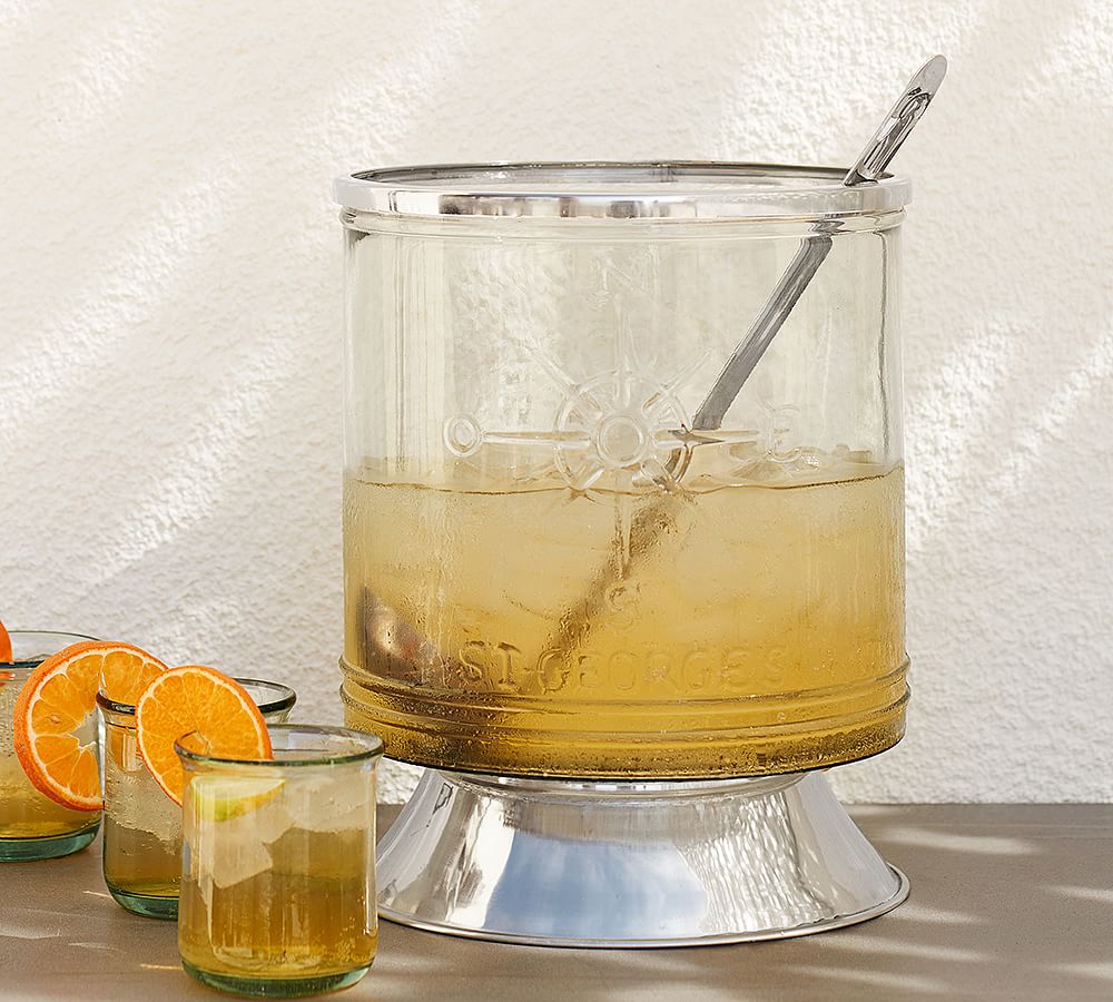 Compass Glass Drink Jug | Pottery Barn