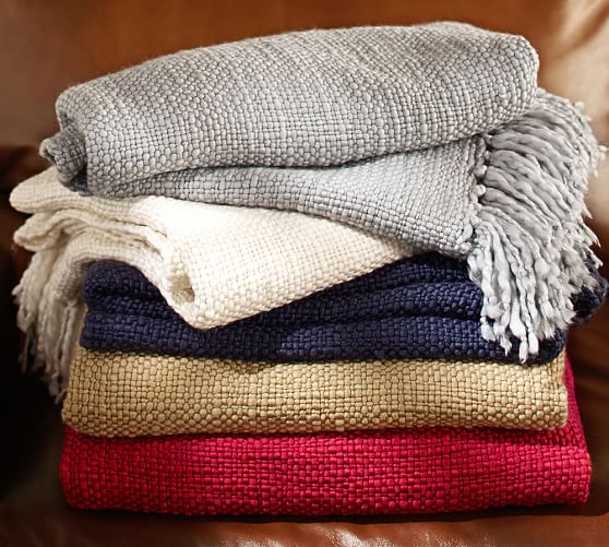 Briston Throw Blanket | Pottery Barn