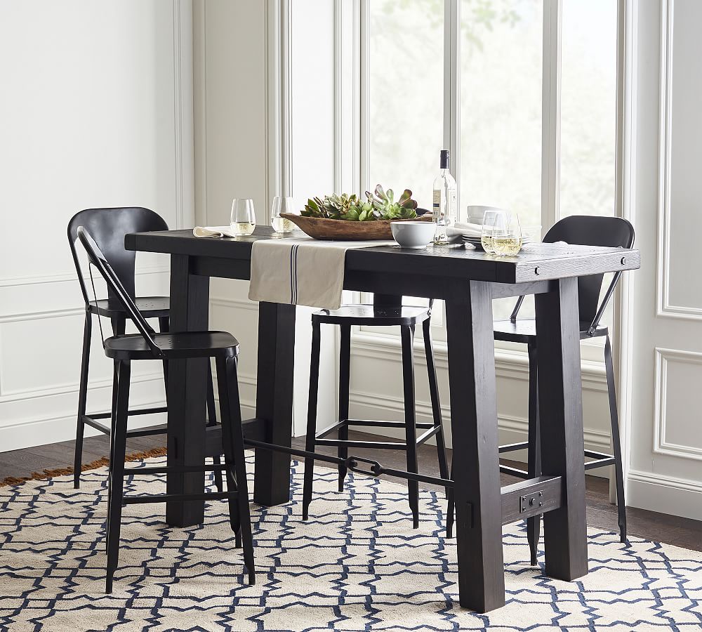 Maxx Metal Bar Stool | Pottery Barn