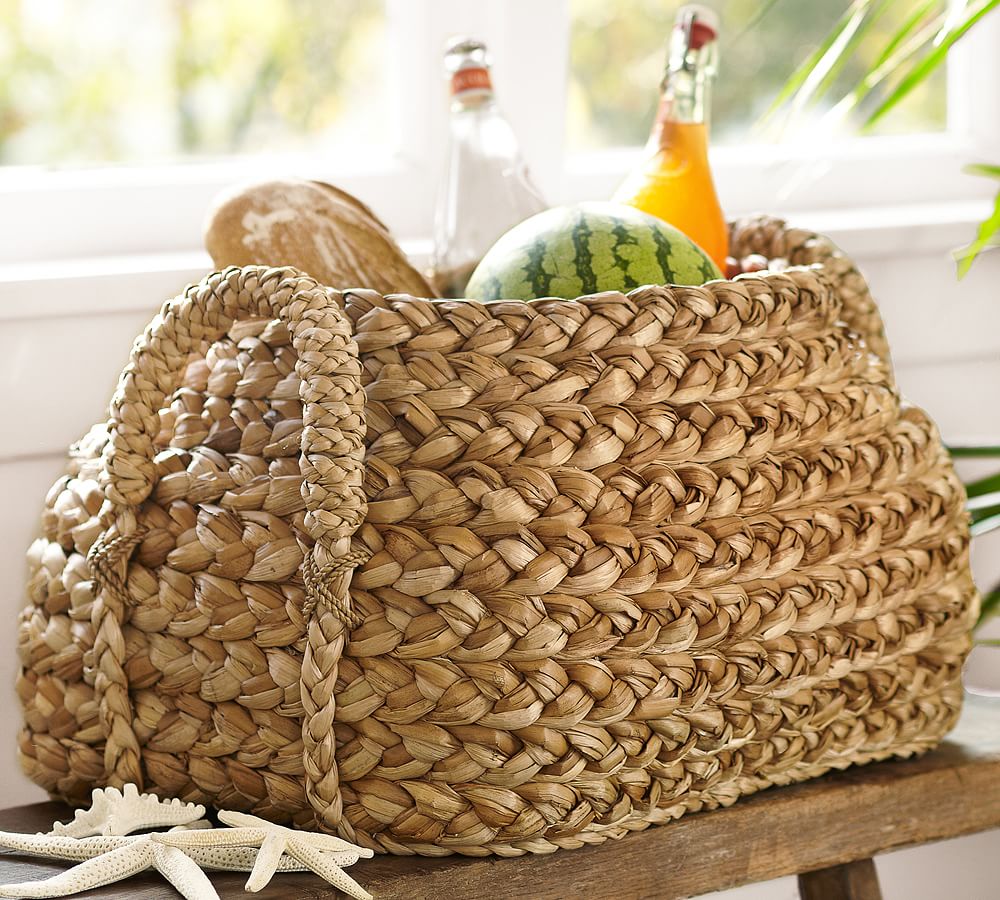 Beachcomber Oval Storage Basket | Pottery Barn