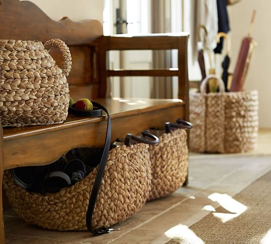 Beachcomber Oval Storage Basket | Pottery Barn