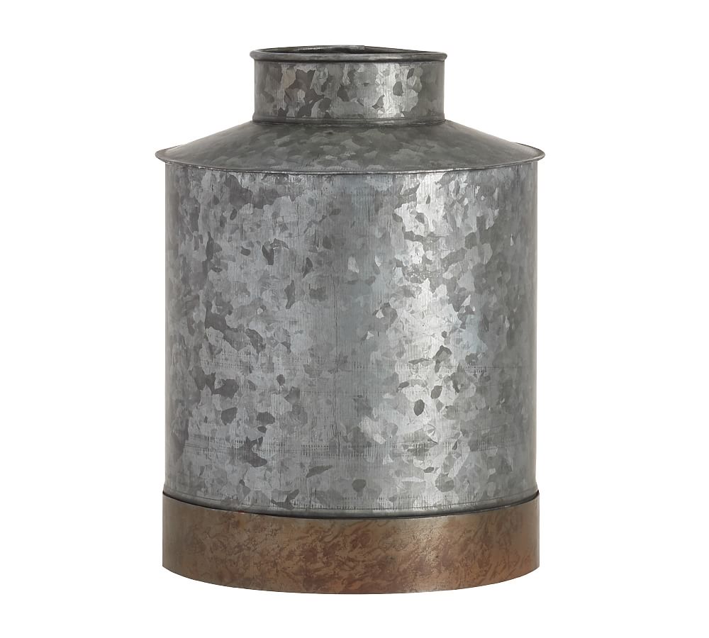Galvanized Vases | Pottery Barn