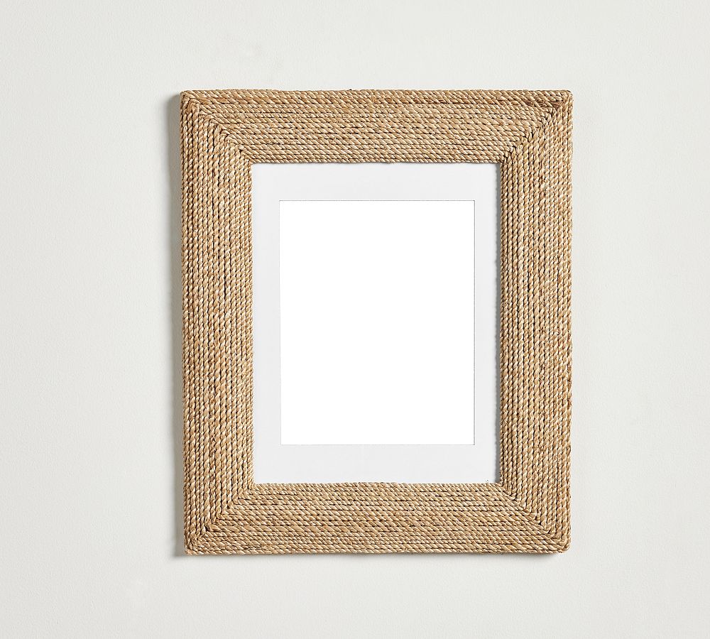 Abaca Rope Woven Frame | Pottery Barn
