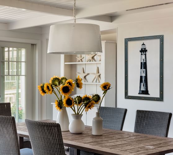 Lighthouse Framed Acrylic Print | Coastal Wall Art | Pottery Barn