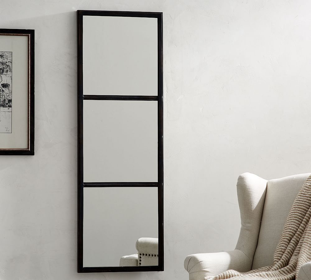 Cade Windowpane Wall Mirror | Pottery Barn