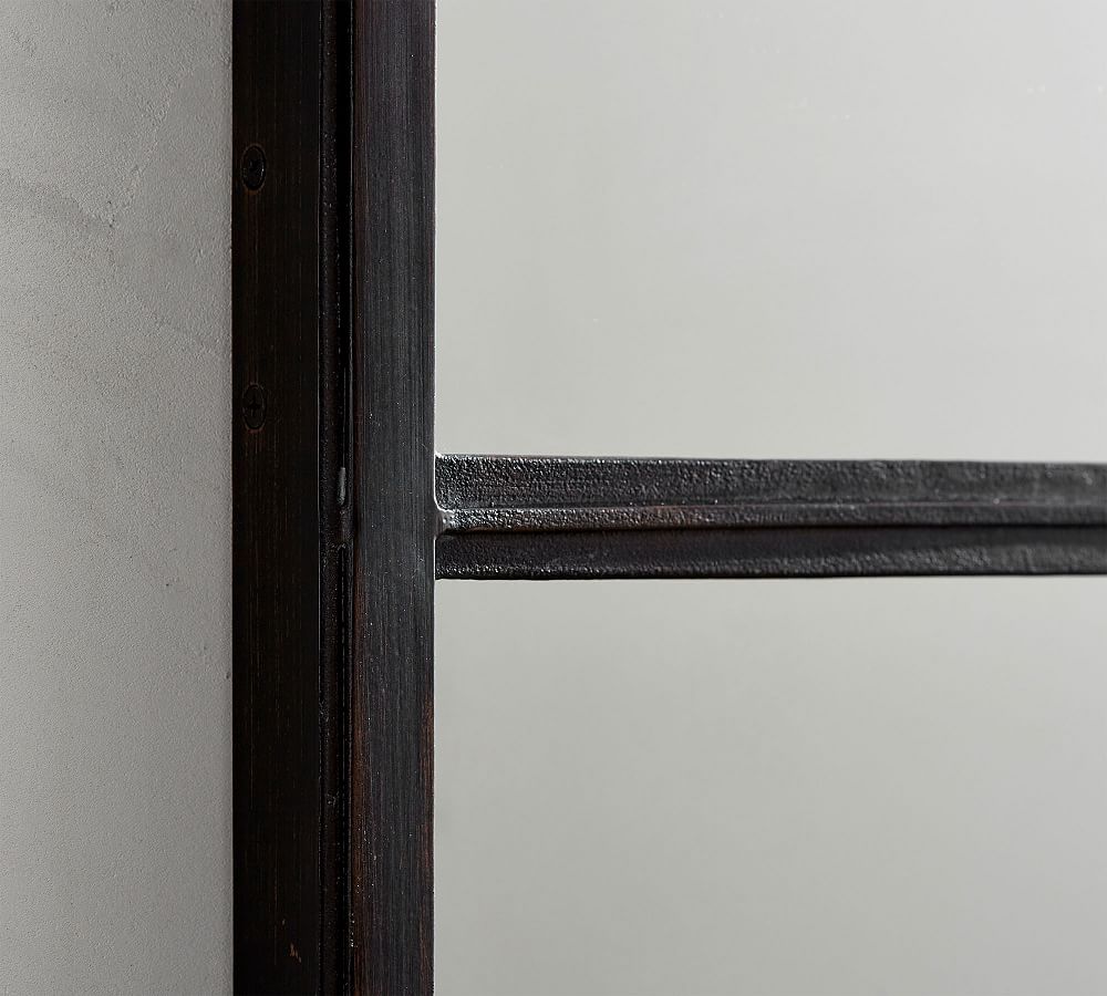 Cade Windowpane Wall Mirror | Pottery Barn