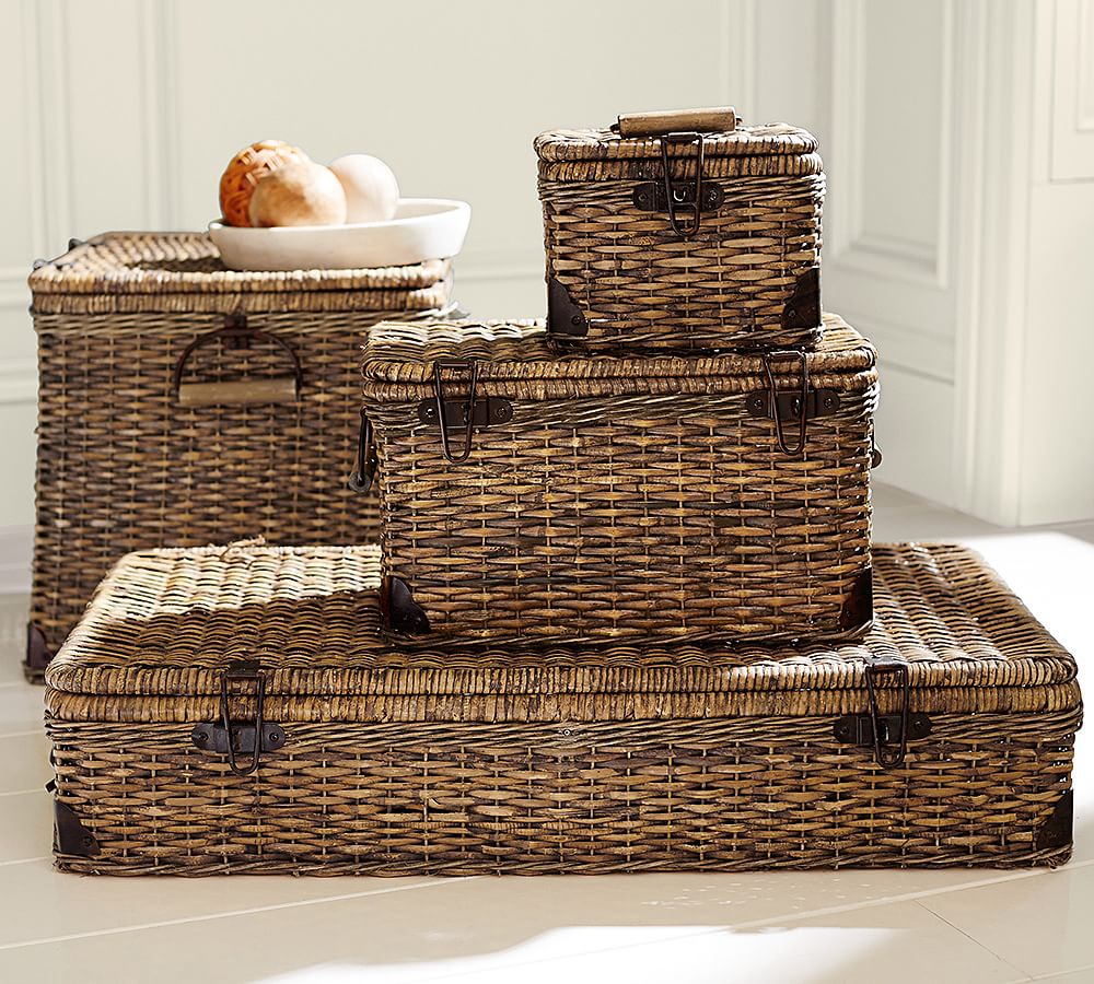 Pottery Barn Storage Baskets