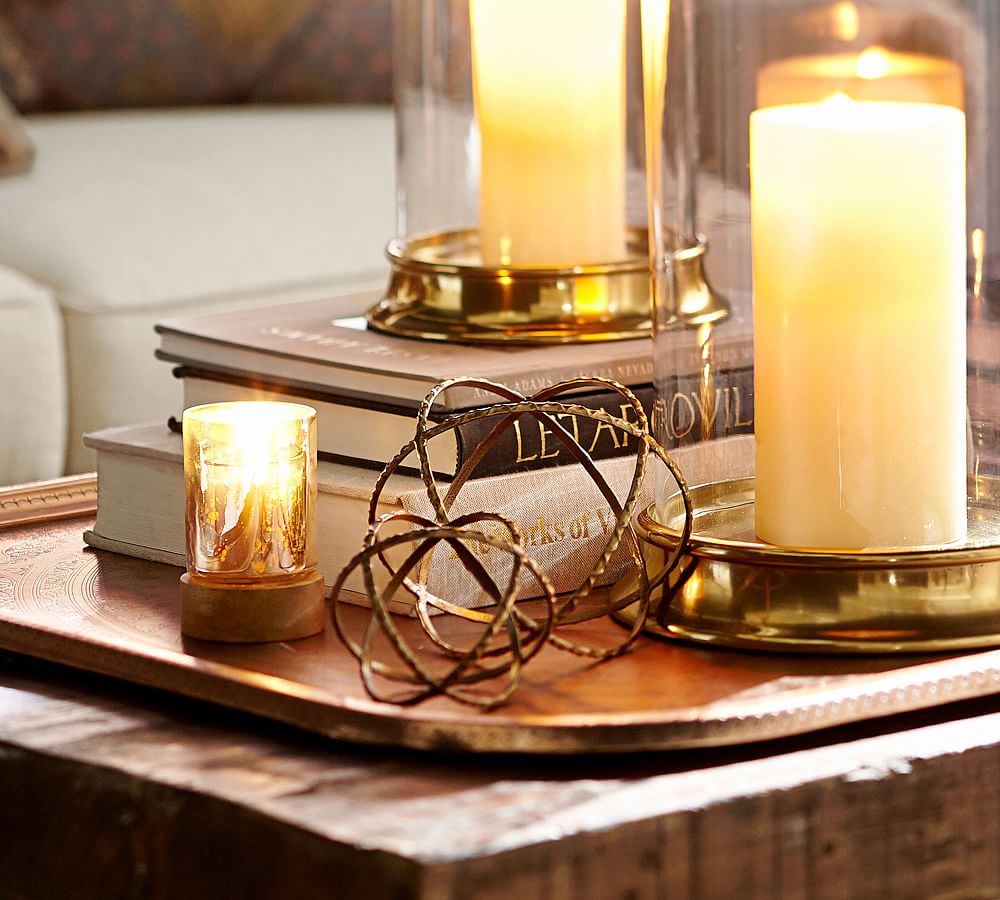 Textured Metal Spheres | Pottery Barn