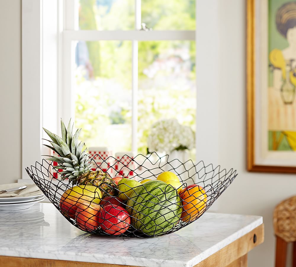 Metal Wire Bowl | Pottery Barn