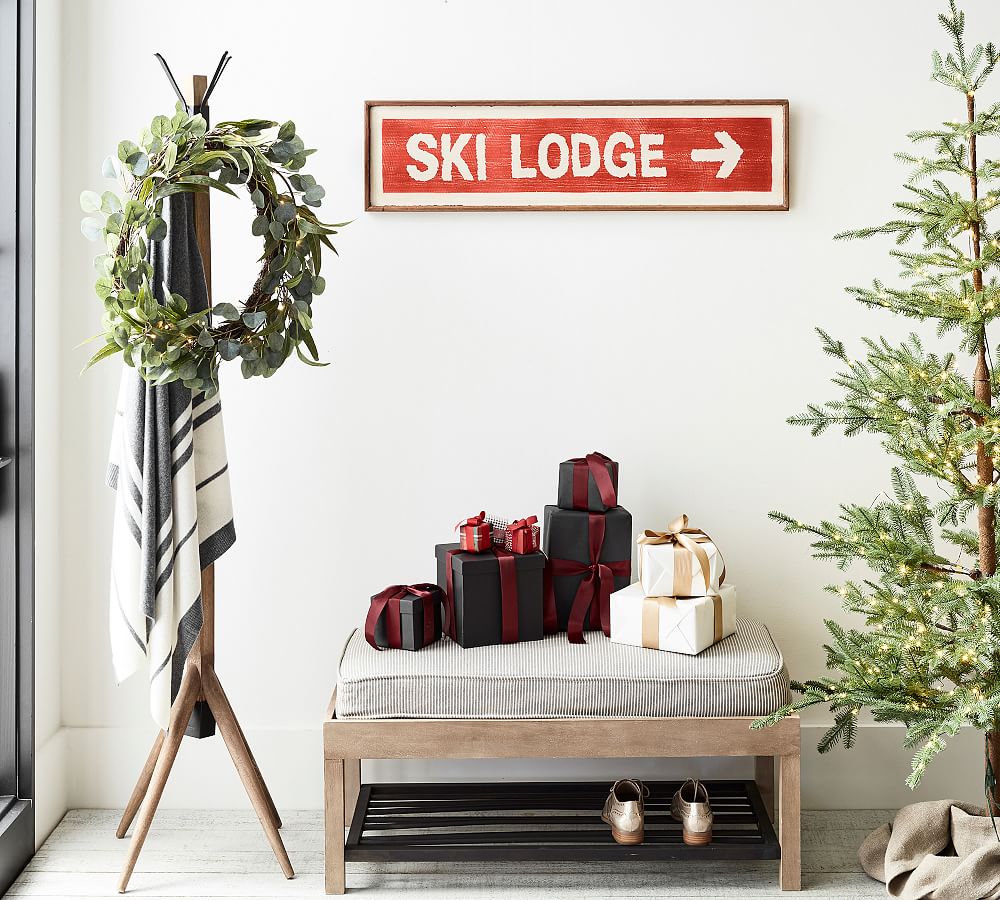 Ski Lodge Sign | Pottery Barn