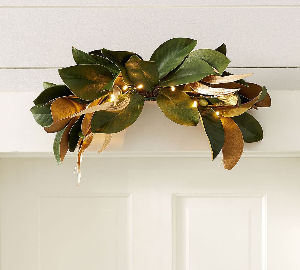 Lit Magnolia Swag | Pottery Barn