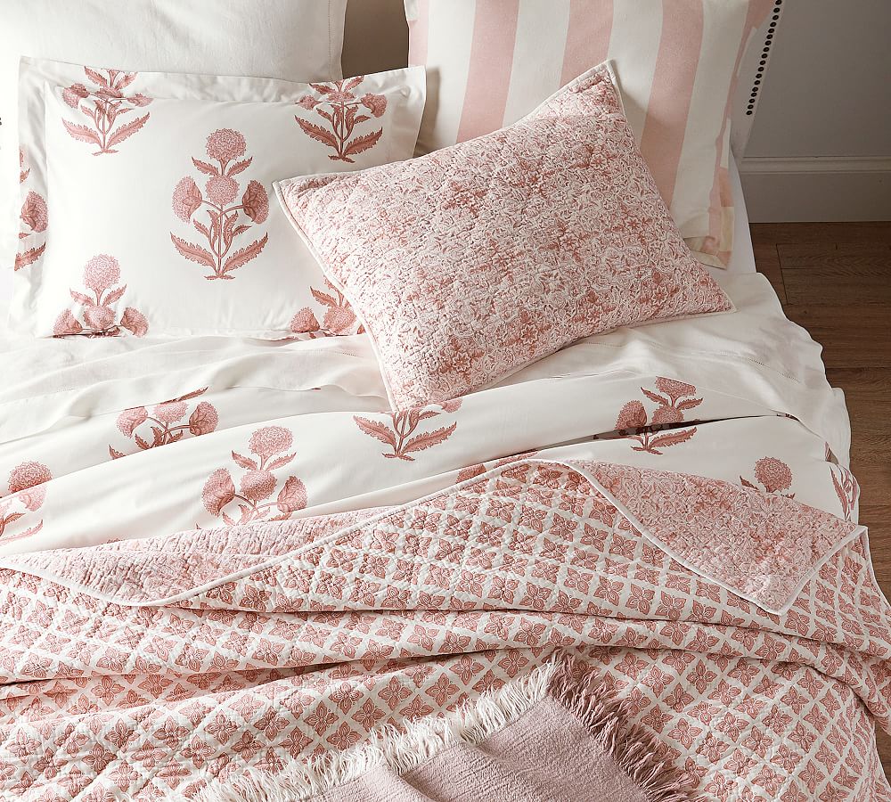 Oversized Fringe Linen Throw Blanket | Pottery Barn