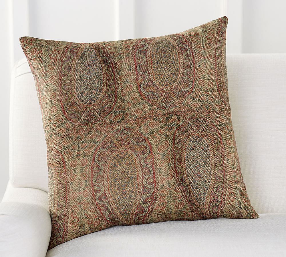 Charlene Paisley Decorative Pillow Cover | Pottery Barn
