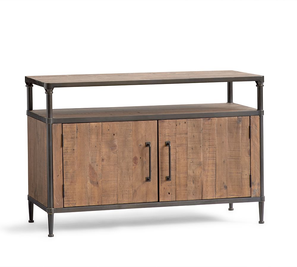 Juno Reclaimed Wood Media Console | Pottery Barn