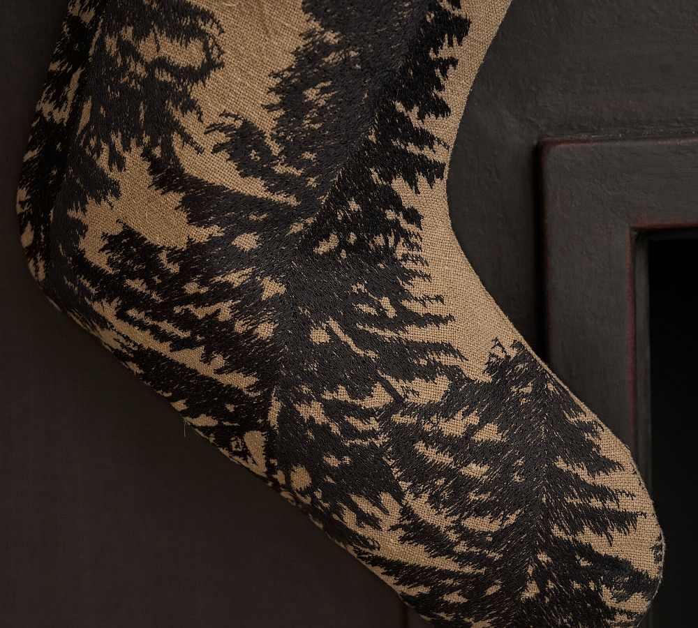 Rustic Forest Stockings | Pottery Barn