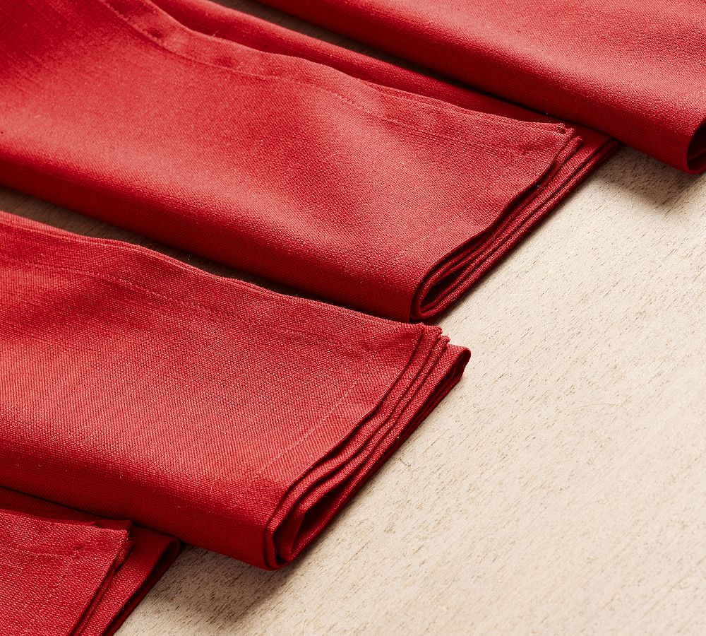 Everyday Organic Cotton Napkins - Set of 4 | Pottery Barn