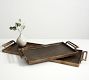 Long Metal Decorative Tray | Pottery Barn
