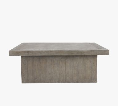 Edin Reclaimed Wood Rectangular Coffee Table | Pottery Barn