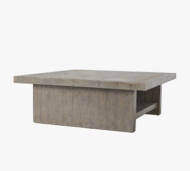 Edin Reclaimed Wood Rectangular Coffee Table | Pottery Barn