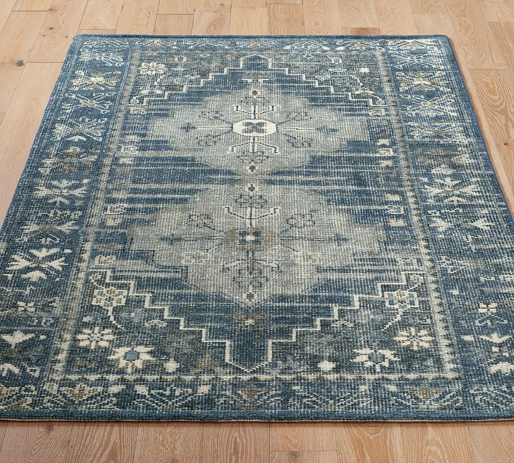 Aurelia Hand-Knotted Wool Rug | Pottery Barn