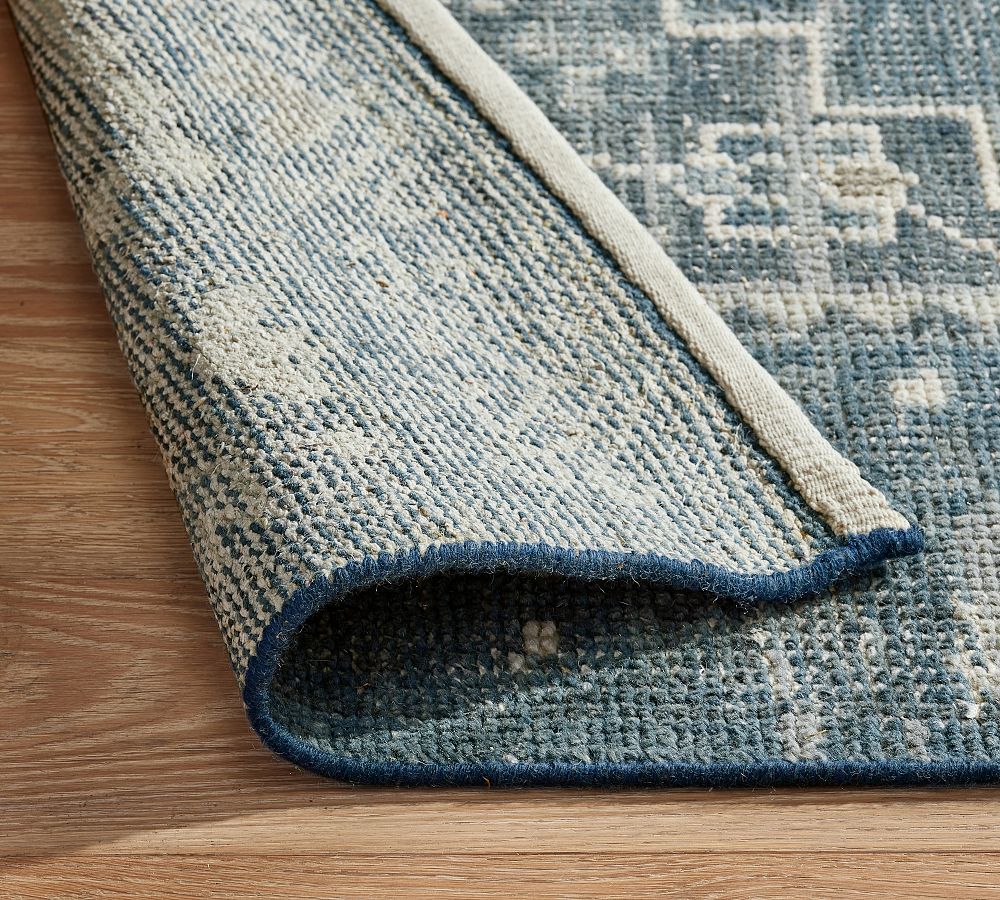 Aurelia Hand-Knotted Wool Rug | Pottery Barn