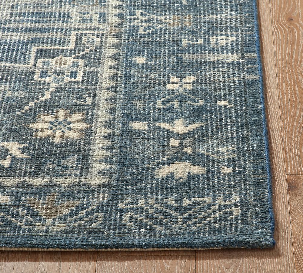 Aurelia Hand-Knotted Wool Rug | Pottery Barn
