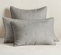 European Flax Linen Tufted Waffle Comforter & Shams | Pottery Barn
