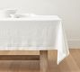 Mason Oversized Linen Tablecloth | Pottery Barn