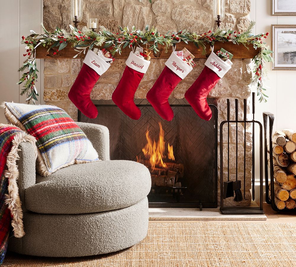 Christmas Fireplace Stockings