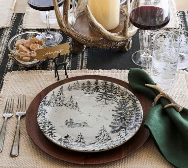 Rustic Forest Dinnerware Collection | Pottery Barn