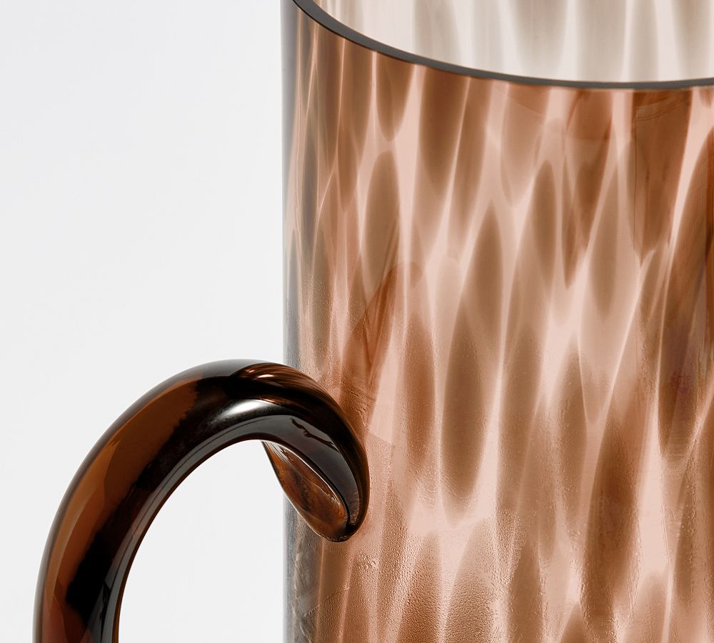 Tortoise Glass Pitcher | Pottery Barn