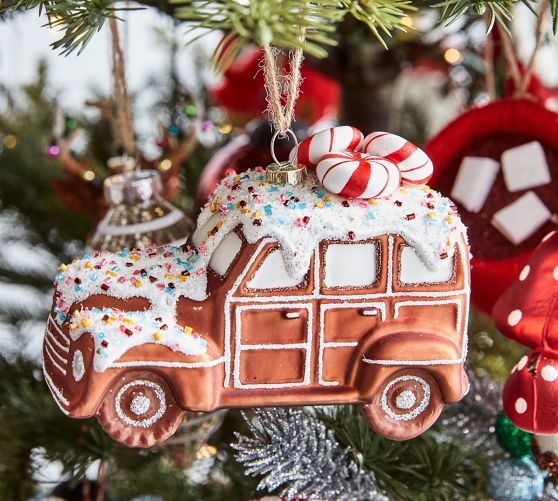 Gingerbread Car Ornament | Pottery Barn