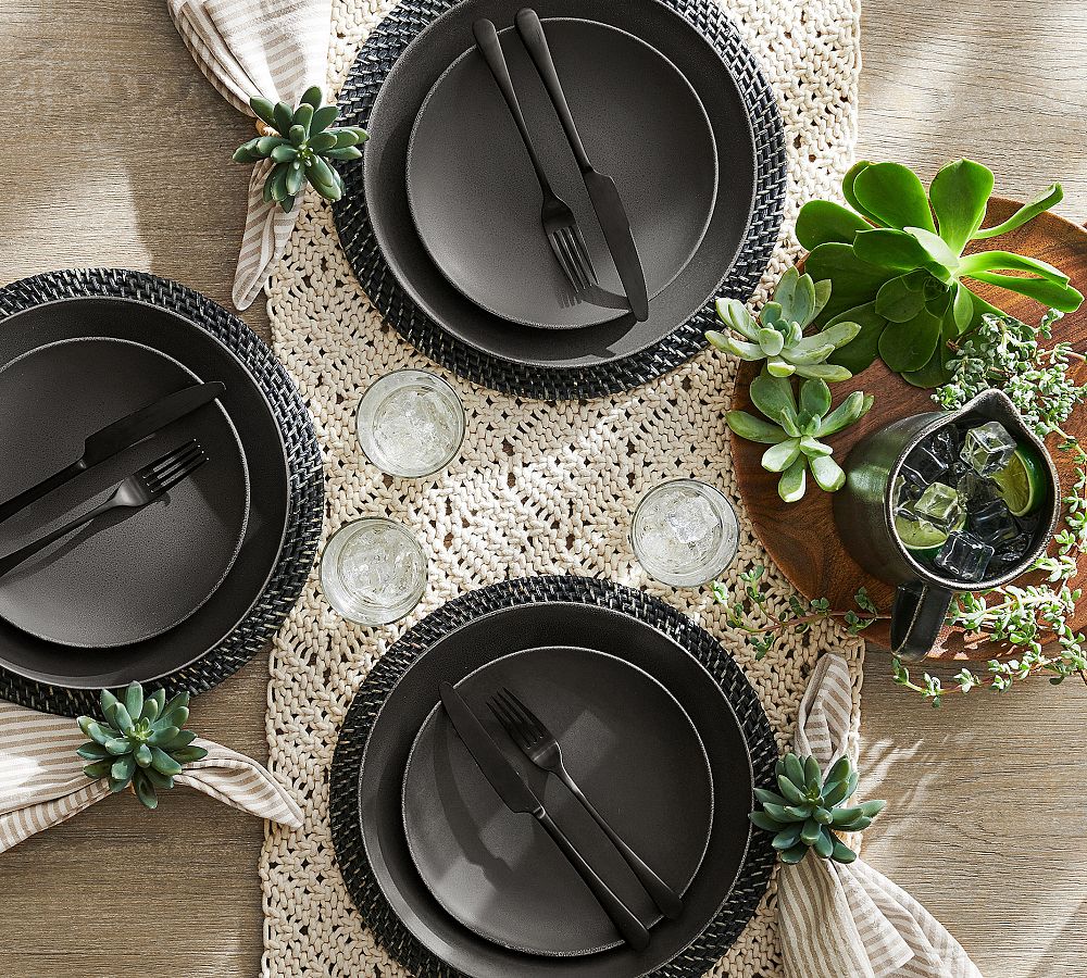 Mason Stoneware Dinnerware Collection | Pottery Barn