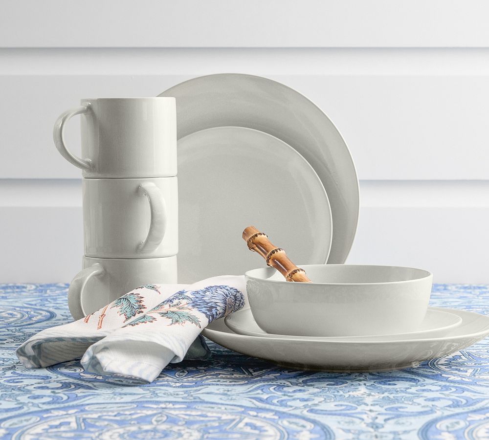Mason 16-Piece Dinnerware Set | Pottery Barn