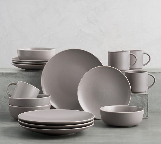 Mason 16-Piece Dinnerware Set | Pottery Barn