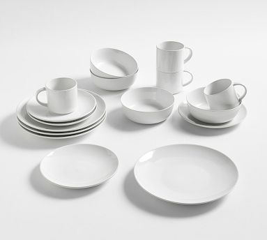 Mason 16-Piece Dinnerware Set | Pottery Barn