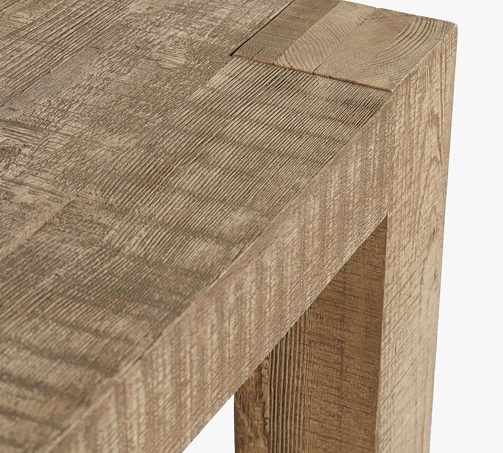 Palisades Rectangular Reclaimed Wood Side Table | Pottery Barn