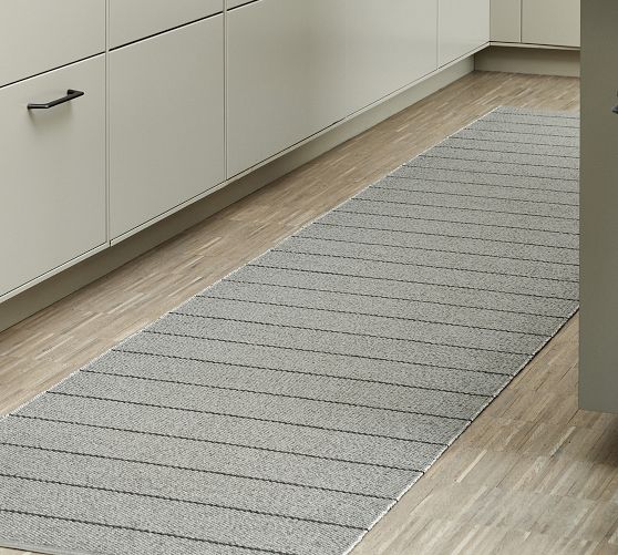 Pappelina Carl Striped Reversible Outdoor Rug | Pottery Barn