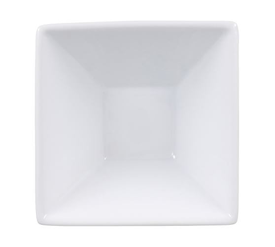 BIA Square Porcelain Bowls - Set of 4 | Pottery Barn