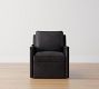 Tyler Square Arm Leather Power Lift Recliner | Pottery Barn