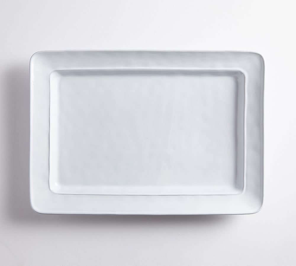 Cambria Handcrafted Stoneware Rectangular Serving Platter | Pottery Barn