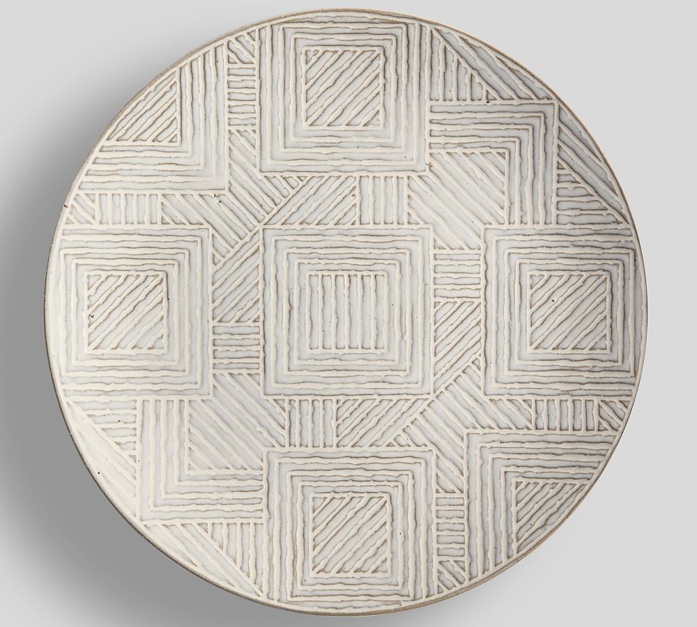 Sweet July Stoneware Serve Platter | Pottery Barn