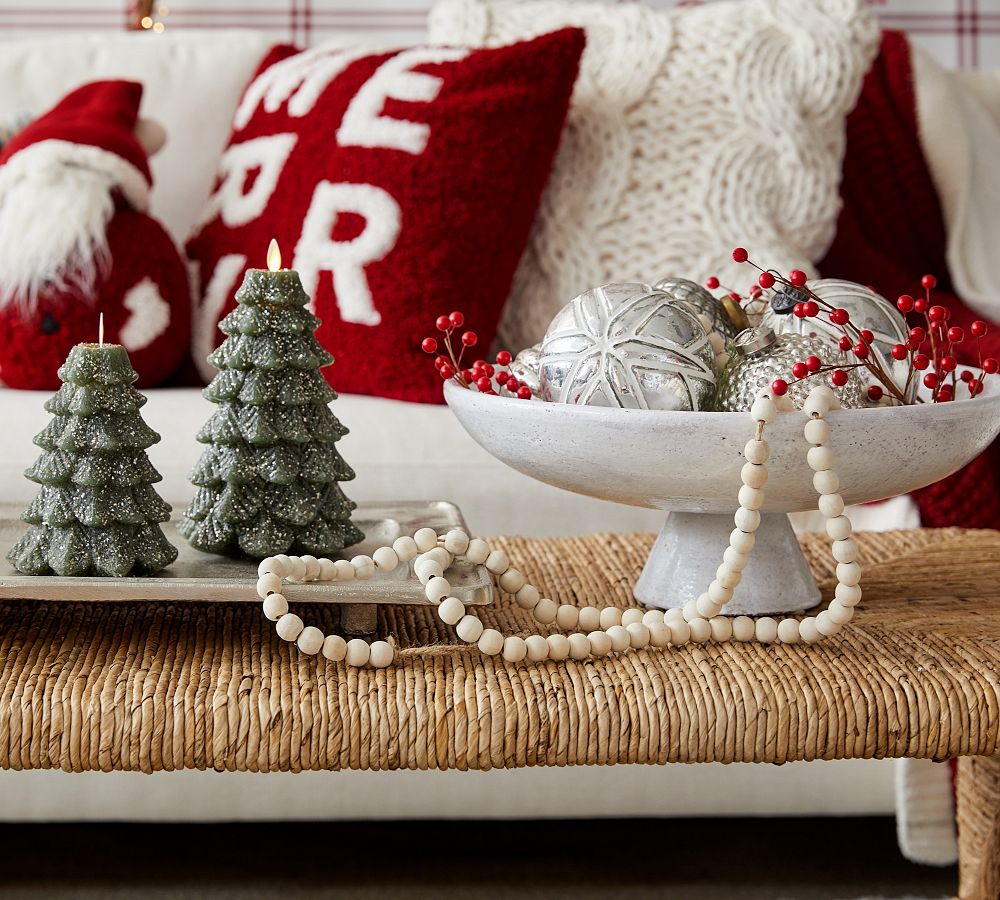 Wood Beaded Garland | Pottery Barn