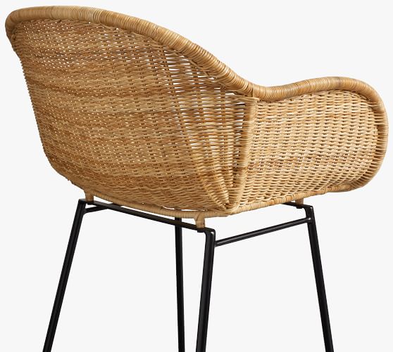 Grove Woven Stool | Pottery Barn