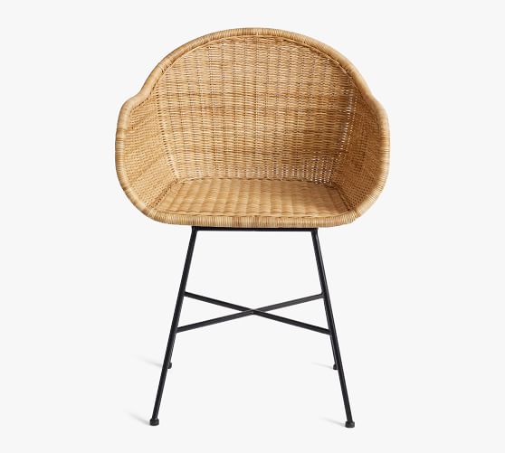 Grove Woven Stool | Pottery Barn
