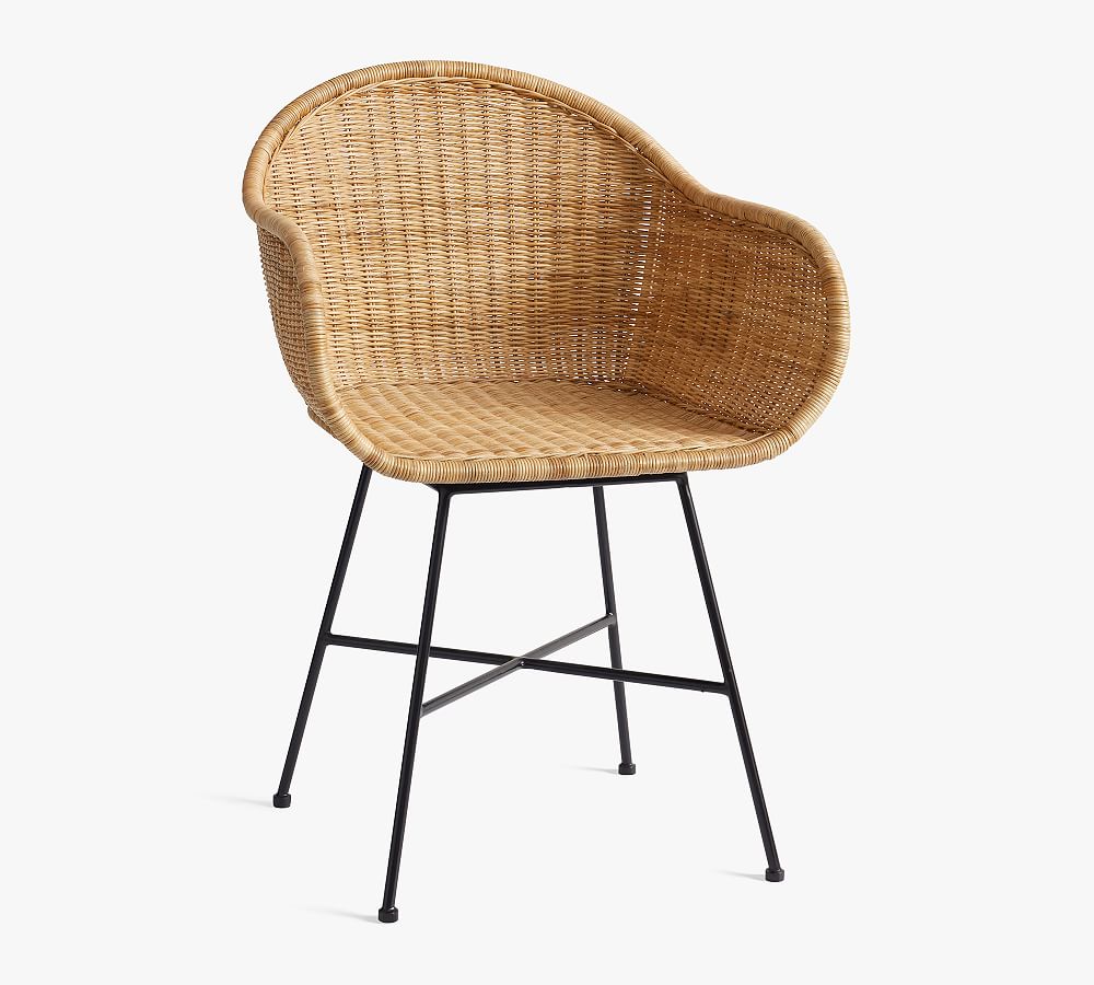Grove Woven Stool | Pottery Barn