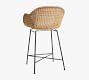 Grove Woven Stool | Pottery Barn