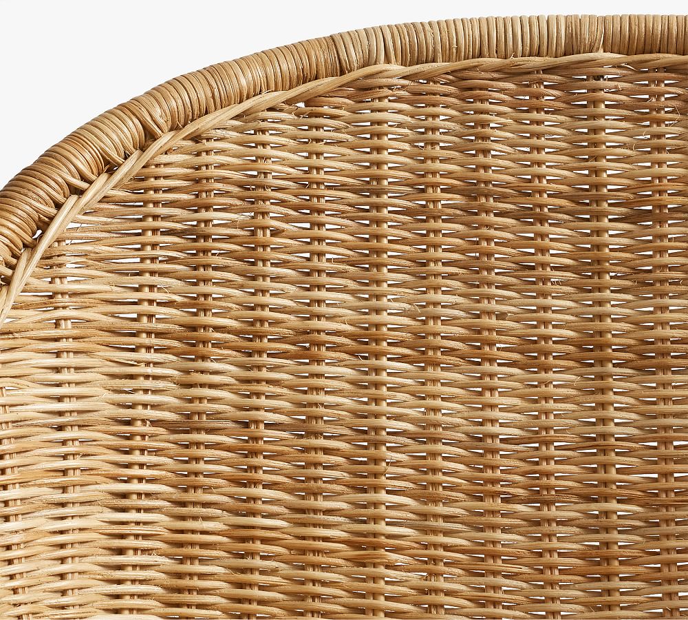 Grove Woven Stool | Pottery Barn