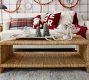 Malibu Rectangular Woven Coffee Table | Pottery Barn
