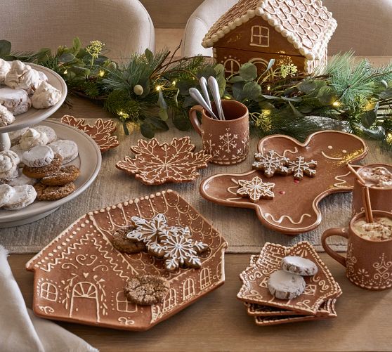 Gingerbread Serveware Collection | Pottery Barn
